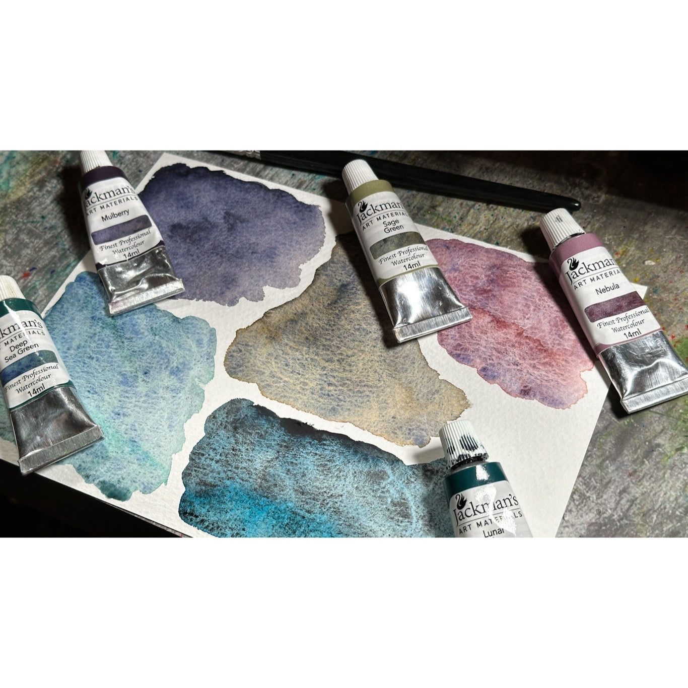 A Collection Of Granulating Watercolours By M.Jackman Vol.1 | Jackman's ...