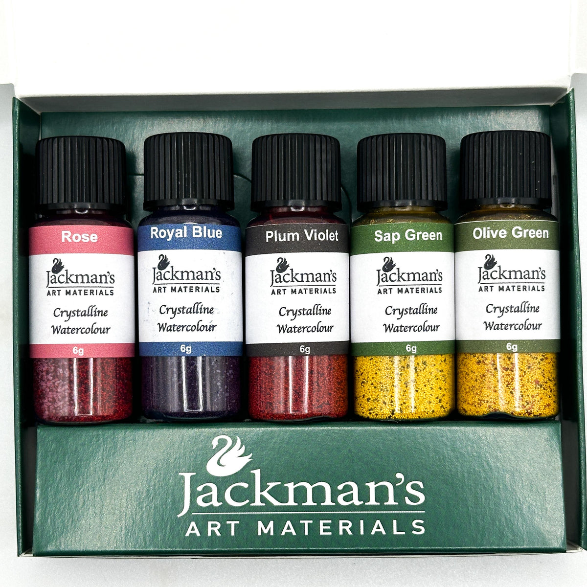 Crystalline Watercolour Set of 5 Vol. 3 | Jackman's Art Materials