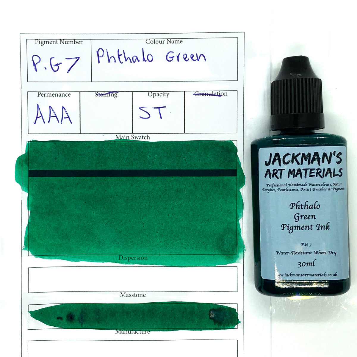 Phthalo Green | Jackman's Art Materials